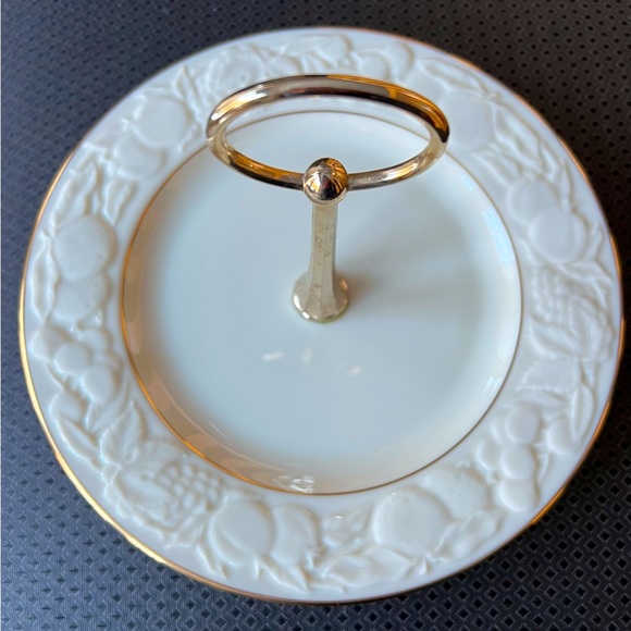 Lenox | Dining | Lenox Fruits Of Life Gold Rimmed Serving Tray With ...